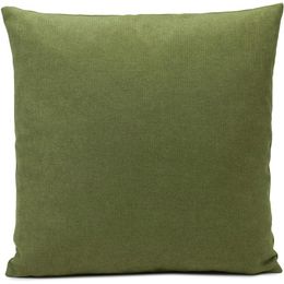 G&ouml;zze Dekokissen &raquo;Darco&laquo; gr&uuml;n Obermaterial: 100% Polyester B/L: 50cm x 50cm, 2 Stk.