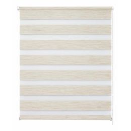 GOOD LIFE Doppelrollo &raquo;MELIA&laquo; Lichtschutz ohne Bohren beige Kunststoff, Metall, Polyester 150cm, 40cm