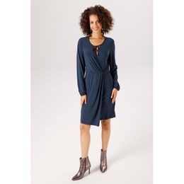 Aniston Casual Damen Aniston CASUAL Jerseykleid in raffinierter Wickel-Optik - NEUE KOLLEKTION 38, N-Gr