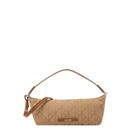 Calvin Klein Umh&auml;ngetasche 'Emblem Convertible Shoulder' Damen Gr&ouml;&szlig;e One Size sand / braun