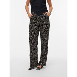 V&eacute;ro Moda Vero Moda Damen Schlupfhose &raquo;VMEASY JOY HW WIDE PANTS WVN GA&laquo; Viskose, loose fit schwarz S (36), N-Gr