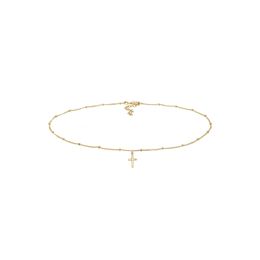 Elli Choker Kette 'Kreuz' Damen Gr&ouml;&szlig;e One Size gold