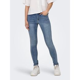 Only Damen Only Skinny-fit-Jeans &raquo;ONLWAUW MID SKINNY DNM GUABOX&laquo; blau M (38), L&auml;nge 32