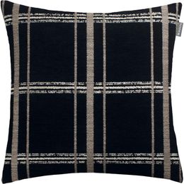 Musterring Dekokissen &raquo;Square&laquo; schwarz Baumwolle, Polyester B/L: 45cm x 45cm, 1 Stk.