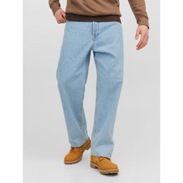 Jack & Jones Jack & Jones Herren Relax-fit-Jeans &raquo;JJIALEX mit cleanem Look und Taschenvielfalt&laquo; Baumwolle, relax fit blau 32, L&auml;nge 32