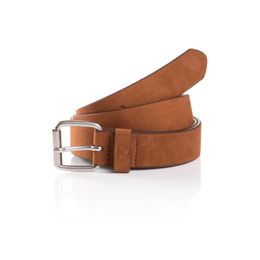 Tom Tailor Damen Tom Tailor Synthetikg&uuml;rtel &raquo;TTDDOLLY&laquo; 3 cm Breite & Statement-Look braun 95