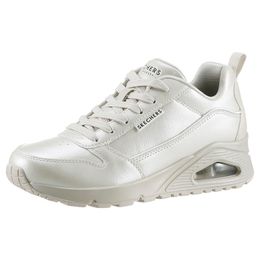 Skechers Damen Sneaker &raquo;UNO-GALACTIC GAL&laquo; Freizeitschuh, Keilsneaker, Schn&uuml;rschuh mit Skech Air Ausstattung wei&szlig; 37