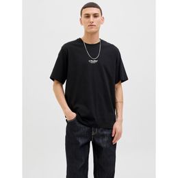Jack & Jones Jack & Jones Herren T-Shirt &raquo;JJESOHO TEE SS CREW NECK NOOS&laquo; Baumwolle, relaxed fit schwarz XL