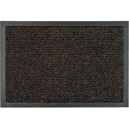 Astra L&auml;ufer &raquo;Graphit 635&laquo; rechteckig 8 mm H&ouml;he In -und Outdoor geeignet braun Kunstfaser B : 90cm 1 Stk., 8mm, L: 150cm