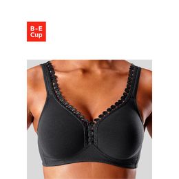 Petite Fleur By Lascana Damen petite fleur by Lascana Soft-BH ohne B&uuml;gel, Baumwoll-Qualit&auml;t &ndash; auch f&uuml;r gro&szlig;e Gr&ouml;&szlig;en, bequemer BH 75, Cup C