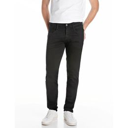 Replay Herren Slim-fit-Jeans &raquo;Anbass&laquo; schwarz 33, L&auml;nge 34