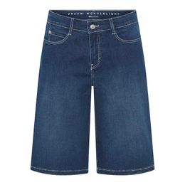 MAC Damen MAC Bermudas &raquo;DREAM WIDE Bermuda&laquo; Jeans mit weitem Bein blau 34, N-Gr