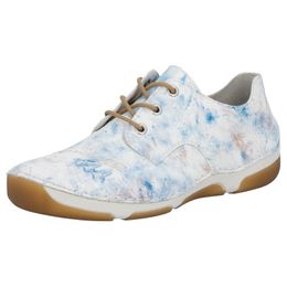 Rieker Damen Sneaker Schn&uuml;rschuh, Halbschuh, Casual-Schn&uuml;rer mit softer Innensohle bunt 37