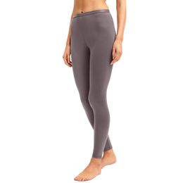 Calida Damen Calida Leggings &raquo;Natural Comfort&laquo; Cotton-Mix, elastisch, pillingarm, Single Jersey Qualit&auml;t grau S (40/42), N-Gr
