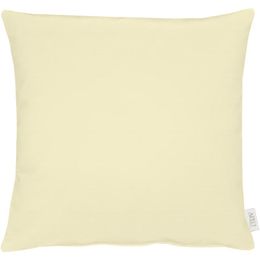 Apelt Dekokissen &raquo;4362 Rips Uni&laquo; Wasser- und Schmutzabweisend beige Mischgewebe B/L: 39cm x 39cm, 1 Stk.