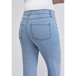 Wonderjeans Damen wonderjeans 7/8-Jeans Figurschmeichelnder WonderStretch blau 34, L&auml;nge 26