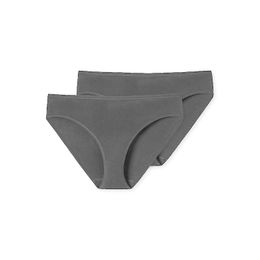 Schiesser Damen Tai-Slip &raquo;95/5&laquo; mit flachen N&auml;hten schwarz 46