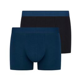 Bruno Banani Herren Boxer &raquo;Flowing&laquo; mit kontrastreichem Logobund XL