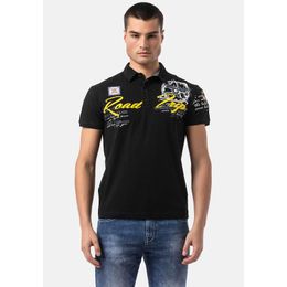 Cipo & Baxx Cipo & Baxx Herren Poloshirt schwarz XXL
