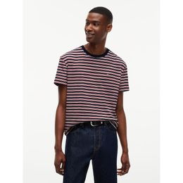 Tommy Jeans Herren T-Shirt &raquo;REGULAR STRIPE TEE&laquo; Regular fit mit Streifenmuster schwarz XL