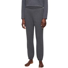 Triumph Damen Loungehose &raquo;Cozy Comfort Trouser Quilted 01&laquo; weich und gem&uuml;tlich, Ges&auml;&szlig;tasche grau 36, N-Gr