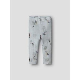 name it Jungen Leggings &raquo;NBMWANG WOOL NEEDLE LONGJOHN NOOS&laquo; Wolle, slim fit grau 68, N-Gr