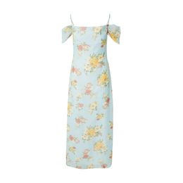 Dorothy Perkins Kleid Damen Gr&ouml;&szlig;e 46 azur / gelb / grasgr&uuml;n / rot Sommerkleid