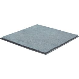 Grund Badematte &raquo;Marla&laquo; H&ouml;he 14 mm rutschhemmend beschichtet fu&szlig;bodenheizungsgeeignet Uni Farben, besonders feiner, flauschiger Flor gr&uuml;n Baumwolle 