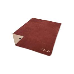 JOOP! Wohndecke braun Baumwollmischgewebe Ma&szlig;e (cm): B: 200 H: 8 &raquo; M&ouml;bel Kraft