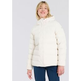 CMP Damen CMP Steppjacke &raquo;WOMAN JACKET FIX HOOD&laquo; mit Kapuze mit fester Kapuze, winddicht, wasserabweisende Oberfl&auml;che wei&szlig; 38