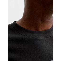 Jack & Jones PlusSize Jack & Jones Plussize Herren Jack & Jones PlusSize T-Shirt &raquo;JCOFUSION BOX PRINT TEE SS CN PLS&laquo; Baumwolle, regular fit schwarz 5XL