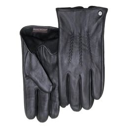 Pearlwood Damen Pearlwood Lederhandschuhe &raquo;Gates&laquo;, weiches Innenfutter aus Fleece schwarz 8,5