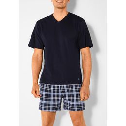 s.Oliver Herren s.Oliver Pyjama 1 St&uuml;ck, 2 tlg. mit seitlichen Eingrifftaschen blau 56/58