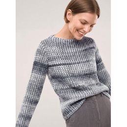 Walbusch Grobstrick-Pullover Farbverlauf