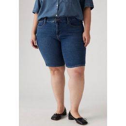LEVI'S&reg; PLUS Levi's Plus Damen Levi's Plus Shorts &raquo;PL SHAPING BERMUDA DA&laquo; Sommerhose im Five-Pocket Style blau 22 (54), N-Gr