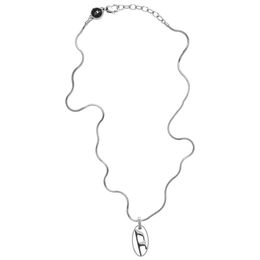 Diesel Kette Herren Gr&ouml;&szlig;e One Size schwarz / silber