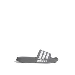 adidas Sportswear Pantolette 'Adilette' Herren Gr&ouml;&szlig;e 43/43.5 grau / wei&szlig;