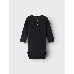 name it Jungen Langarmbody &raquo;NBMKAB LS BODY NOOS&laquo; schwarz 56, N-Gr