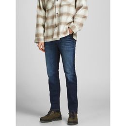 Jack & Jones Jack & Jones Herren Regular-fit-Jeans &raquo;JJICLARK mit Used-Look und Stretch f&uuml;r den Alltag&laquo; mit Abriebeffekten blau 31, L&auml;nge 32