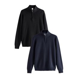 next Pullover Herren Gr&ouml;&szlig;e M navy / schwarz