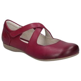 Josef Seibel Damen Riemchenballerina &raquo;Fiona 72&laquo; , Spangenschuh, Halbschuh, Festtagsschuh mit Klettverschluss lila 39