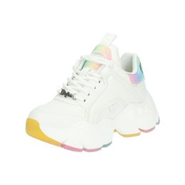 Buffalo Sneaker low Damen Gr&ouml;&szlig;e 38 mischfarben / wei&szlig; Sommerschuhe