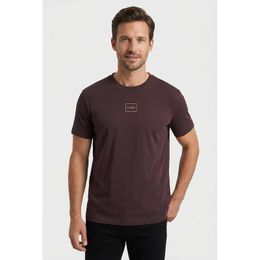 Hugo Underwear Herren HUGO Underwear T-Shirt &raquo;Laze T-Shirt&laquo; mit Rundhalsausschnitt braun S (48)