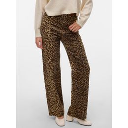 V&eacute;ro Moda Vero Moda Damen High-waist-Jeans &raquo;VMTESSA HR WIDE STRETCH AOP JEANS NOOS&laquo; 25, L&auml;nge 30