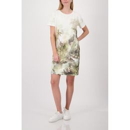 monari Damen Shirtkleid &raquo;Kleid Tropical Allover&laquo; Ohne Tasche Regular fit mit tropischem Print 34, N-Gr