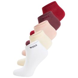 BOSS Damen BOSS Sneakersocken &raquo;5P AS Logo CC W&laquo; Packung, 5er, 5 Stk. tlg. mit BOSS-Logoschriftzug bunt 39-42