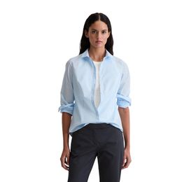 Marc O'Polo Marc O'polo Damen Marc O'Polo Hemdbluse &raquo;Blouse, kent collar, long sleeved, slim fit, classic style,&laquo; blau 34