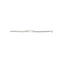 Firetti Jungen Armband &raquo;Schmuck Geschenk Silber 925 Armkette ID-Platte Stegpanzer&laquo; silber 14, Silber 925 (Sterlingsilber)