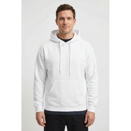 Fruit of the Loom Herren Fruit of the Loom Kapuzensweatshirt, mit K&auml;ngurutasche wei&szlig; XXXL (60/62)