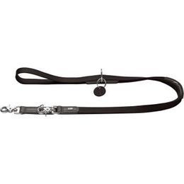 Sport Dog Dog Sport HUNTER verstellbare Hundef&uuml;hrleine lemvig schwarz 2 cm